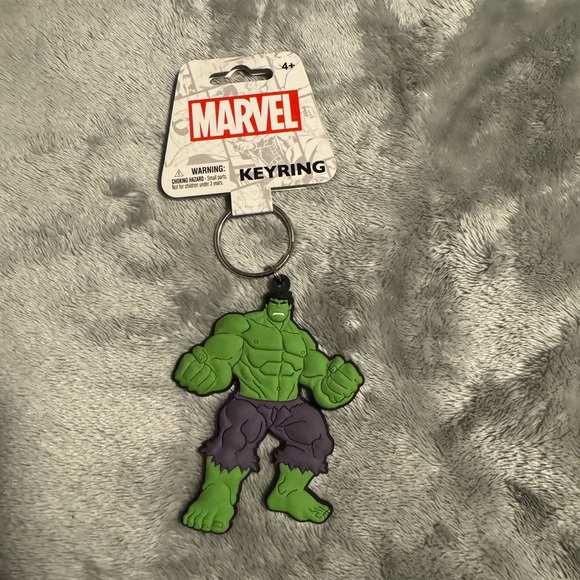 Marvel | Accessories | Marvel Black Hulk Soft Touch Keyring | Poshmark